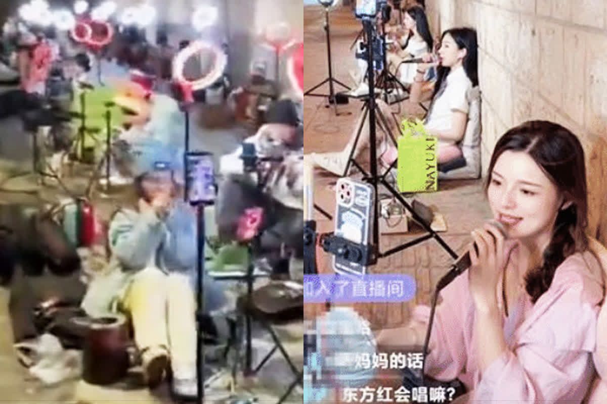 What's Up with Chinese Live Streamers Taking Over Parking Lots?