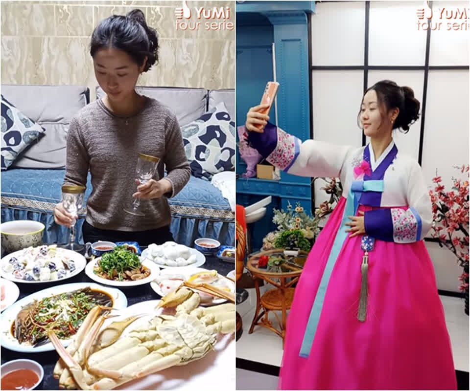 North Korean YouTuber Yumi Returns: Sharing Life with Luxury and King Crab