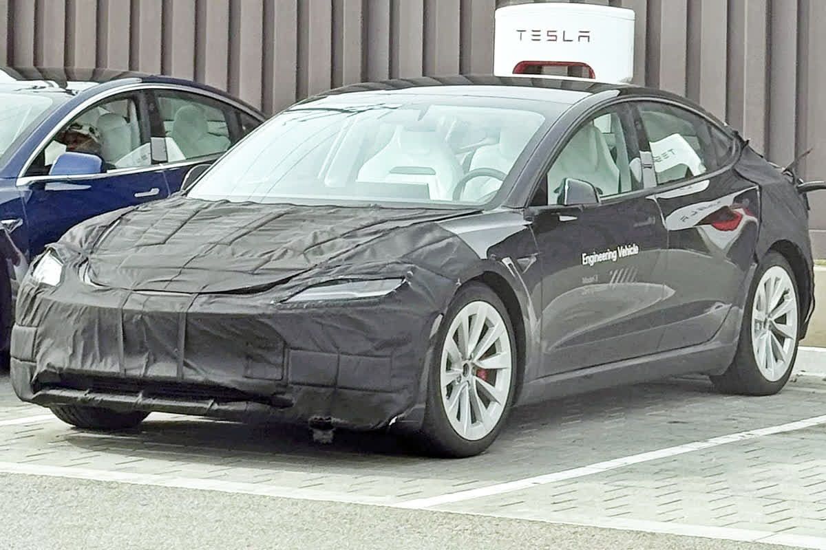 Tesla's Model 3 Highland Plaid: A Sneak Peek at Electrifying Performance
