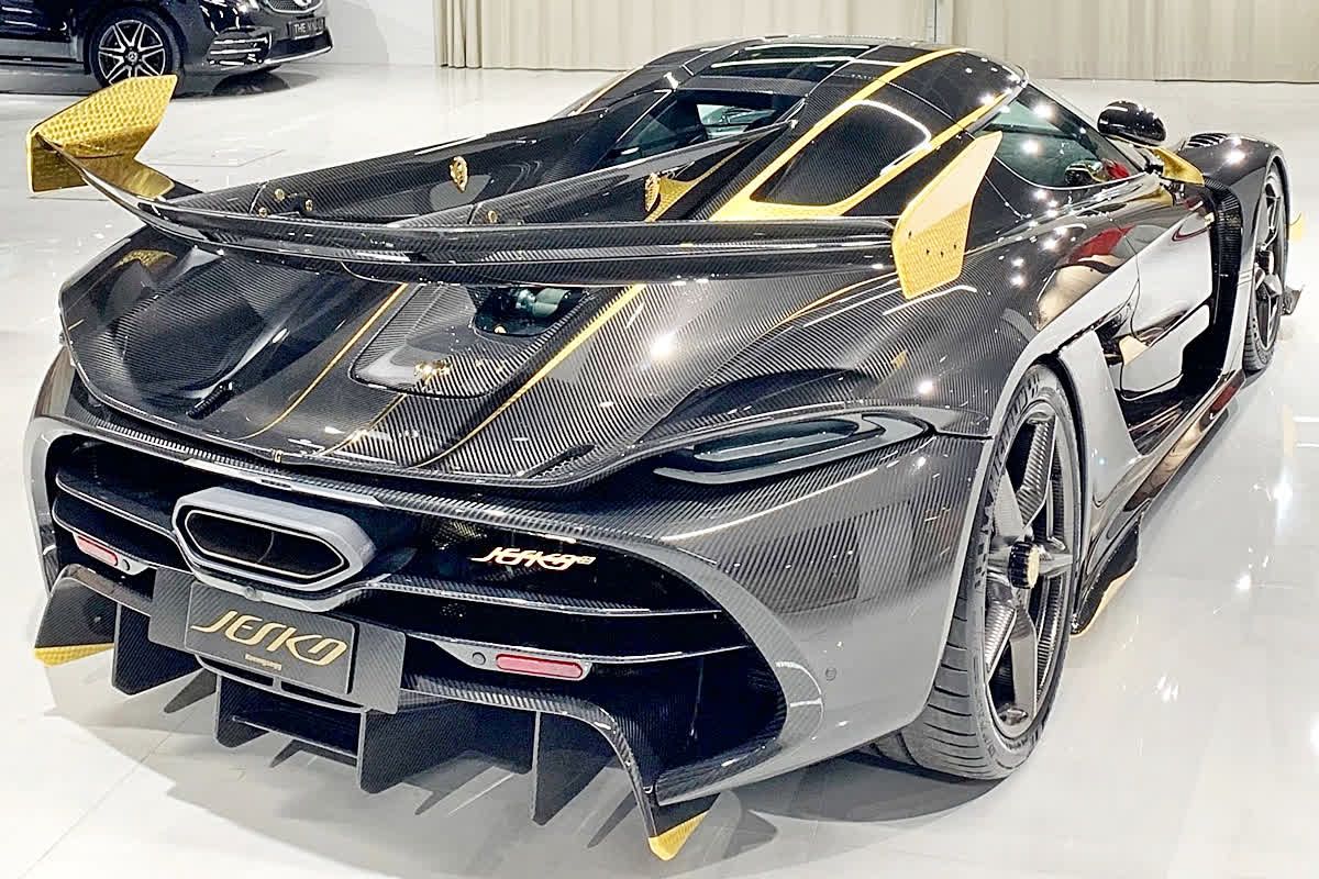 Supercar Adorned with 24K Gold: Koenigsegg Unveils Jesko Odin