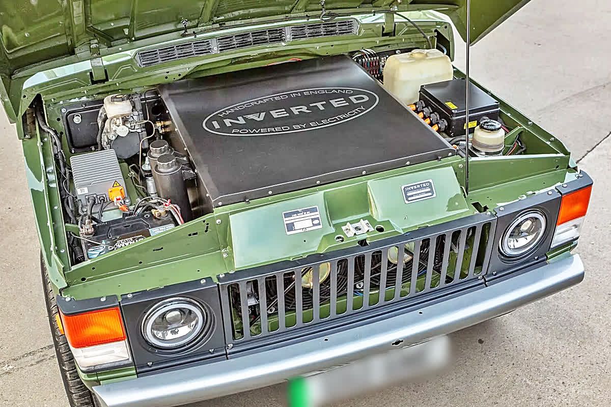 Classic Range Rover Goes Electric: A Tesla-Powered Transformation