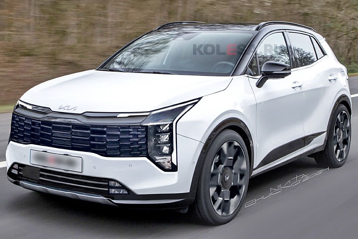 New Kia Sportage Facelift Revealed: Sneak Peek at the Sleekest SUV of 2024