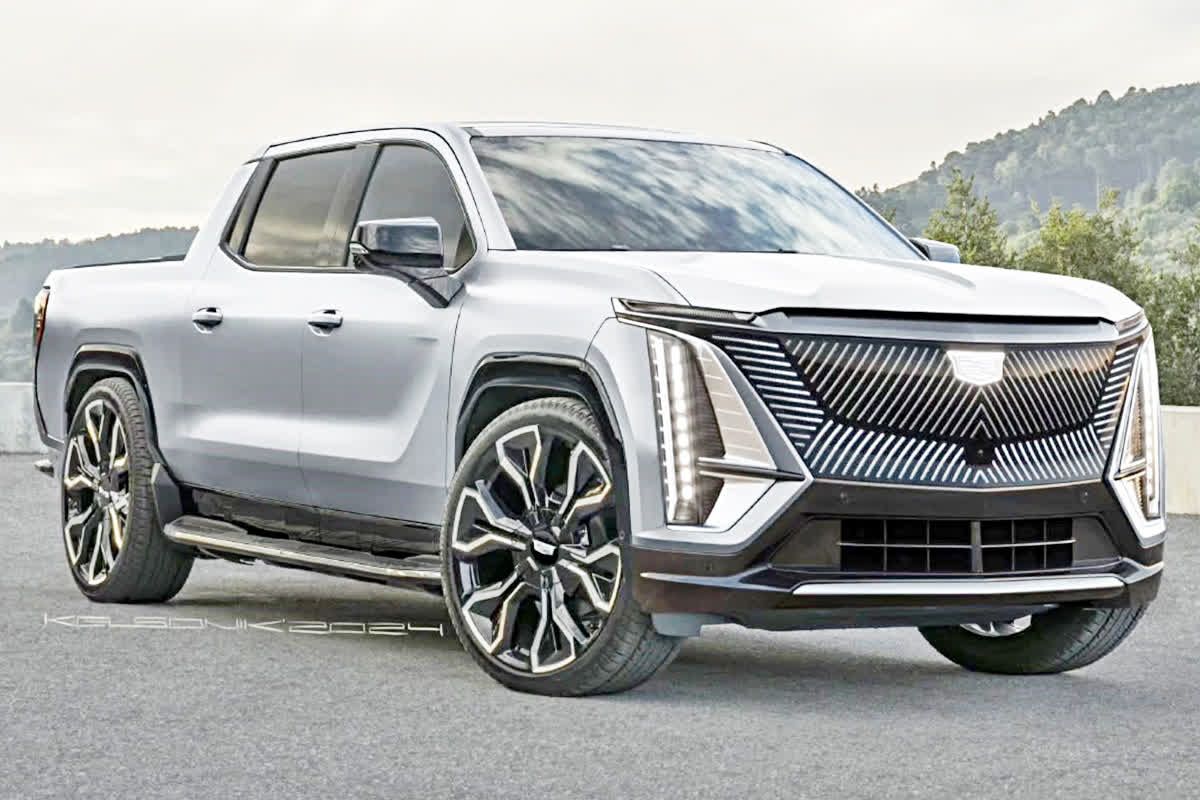 Escalade IQ Goes Pickup: A Look at Cadillac's Bold EV Truck Concept